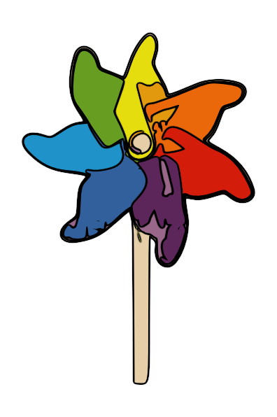 Pinwheel Clip Art