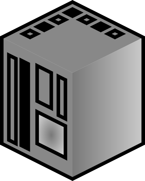 Unix Server Cartoon