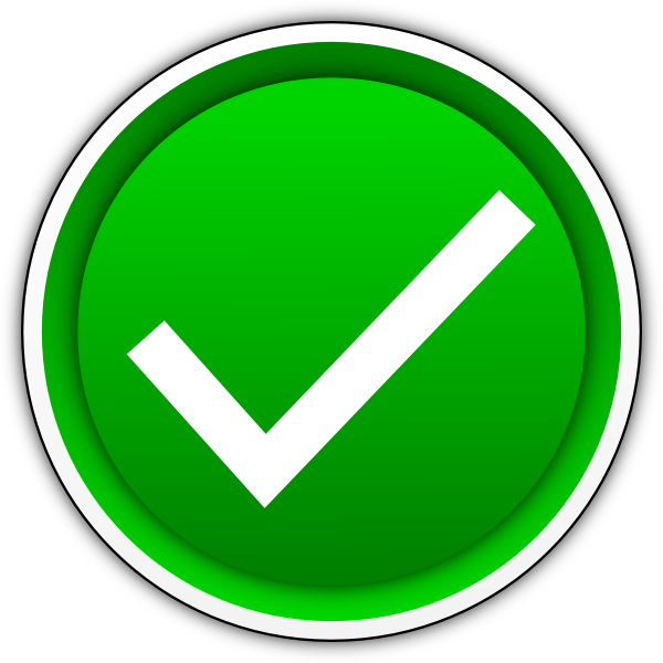 Check Mark Button Clip Art at Clker.com - vector clip art online ... Check Mark Button Clip Art at Clker.com - vector clip art online ...