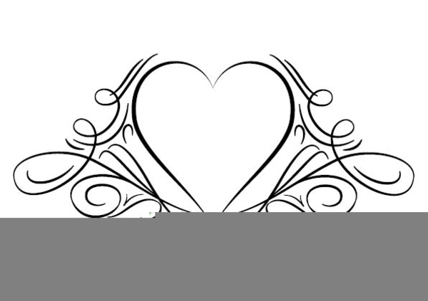 Two Hearts Designs Clipart | Free Images at Clker.com - vector clip art online, royalty free ...