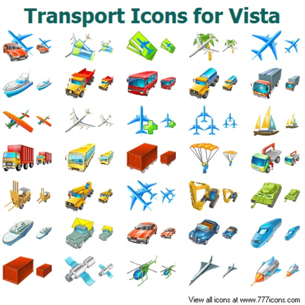 Transport Icons For Vista | Free Images at Clker.com - vector clip art ...