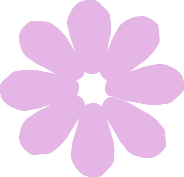 Purple Flower Clip Art at Clker.com - vector clip art online, royalty ...