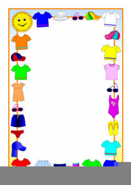 Free Summer Clipart Borders | Free Images at Clker.com - vector clip ...