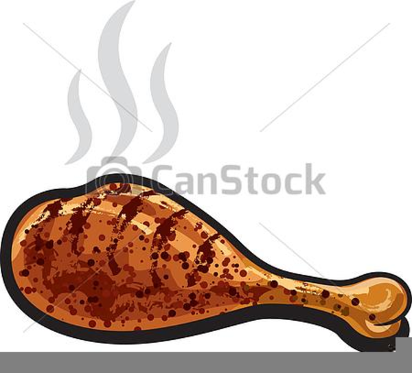 Chicken Drumstick Clipart | Free Images at Clker.com - vector clip art ...