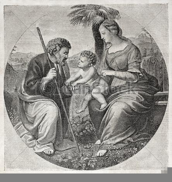 Free Clipart Holy Family | Free Images at Clker.com - vector clip art ...