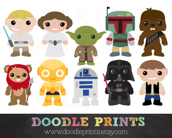 Star Wars Digital Clipart | Free Images at Clker.com - vector clip art ...