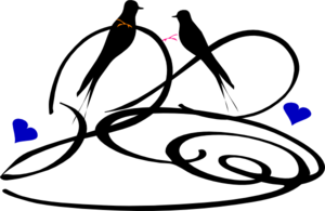 Love Birds Clip Art at Clker.com - vector clip art online, royalty free ...