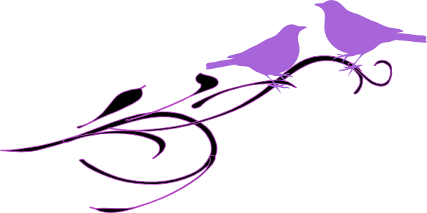 Love Birds Clip Art at Clker.com - vector clip art online, royalty free ...