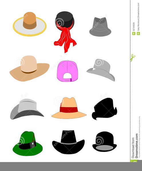 Clipart Mens Hats | Free Images at Clker.com - vector clip art online ...