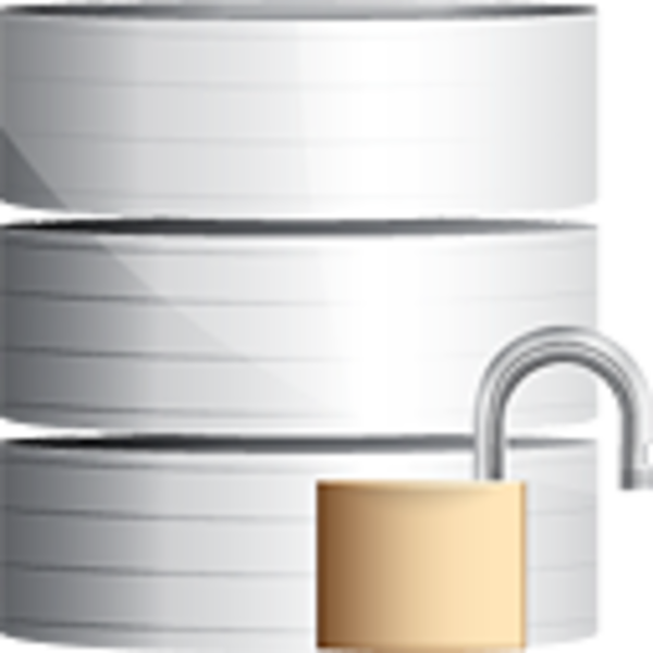 Database Unlock | Free Images at Clker.com - vector clip art online ...