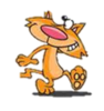 Funky Cat | Free Images at Clker.com - vector clip art online, royalty ...