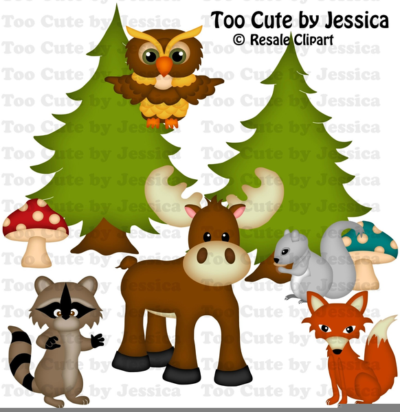 Woodland Creature Clipart | Free Images at Clker.com - vector clip art ...