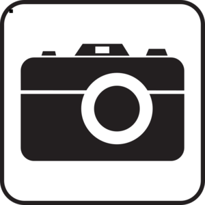 White Camera (trimmed) Clip Art at Clker.com - vector clip art online ...