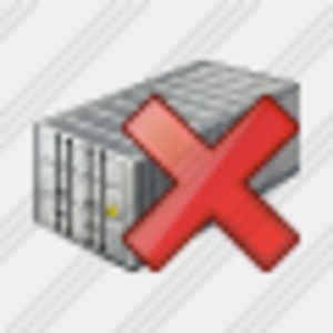 Icon Container Delete | Free Images at Clker.com - vector clip art ...