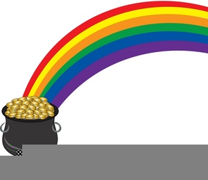 Clipart Gold Graphic Pot Rainbow | Free Images at Clker.com - vector ...