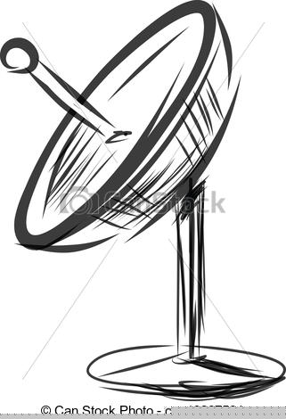 Free Clipart Satellite Dish | Free Images at Clker.com - vector clip ...