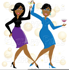 Clipart Of Ladies Partying | Free Images at Clker.com - vector clip art ...