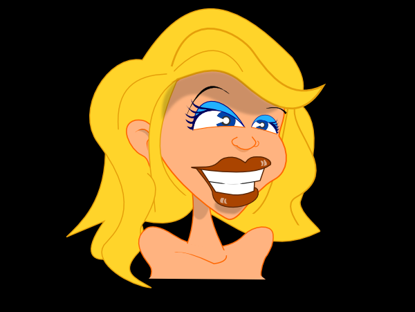 Blonde Woman Clip Art at Clker.com - vector clip art online, royalty ...