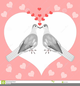 Clipart Two Turtle Doves | Free Images at Clker.com - vector clip art ...