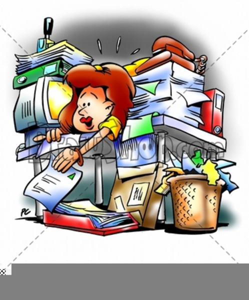 Clipart Frazzled Secretary | Free Images at Clker.com - vector clip art ...