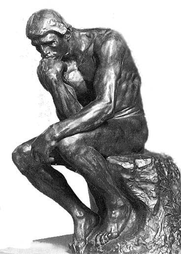 The Thinker | Free Images at Clker.com - vector clip art online ...
