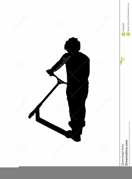 Stunt Scooter Clipart | Free Images at Clker.com - vector clip art ...