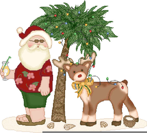 Tropical Santa Claus Clipart | Free Images at Clker.com - vector clip ...