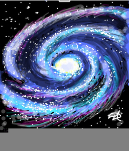 Milky Way Galaxy Clipart