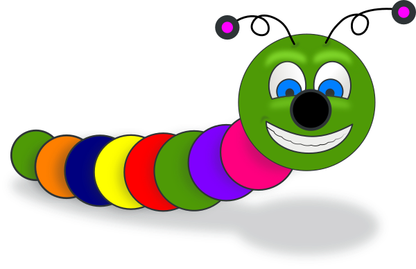Worm 3 Clip Art at Clker.com - vector clip art online, royalty free ...