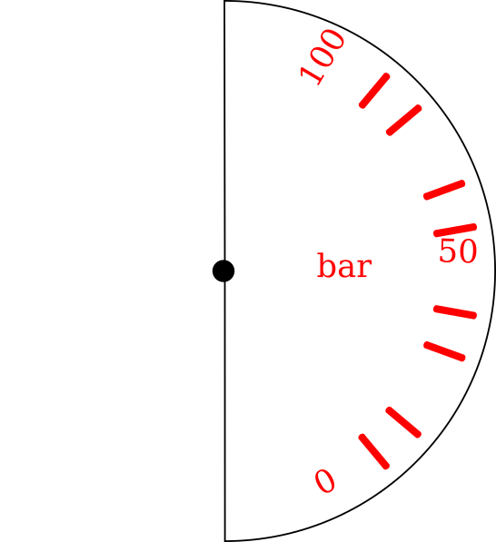White Barometer Clip Art at Clker.com - vector clip art online, royalty ...