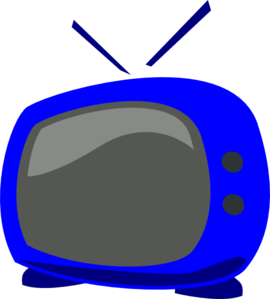Blue Tv Clip Art at Clker.com - vector clip art online, royalty free ...