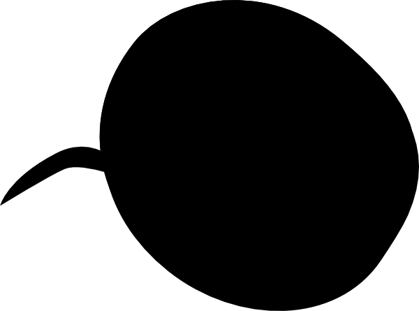 Round Black Object Clip Art at Clker.com - vector clip art online ...