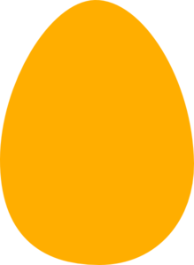 Yellow Egg Clip Art at Clker.com - vector clip art online, royalty free ...