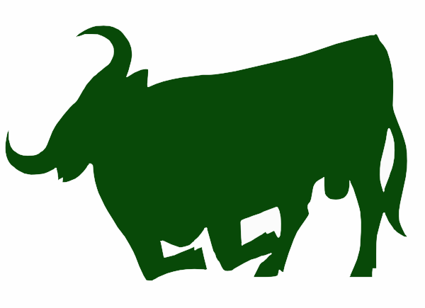 Bull Green Clip Art at Clker.com - vector clip art online, royalty free ...