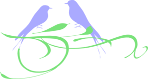 Love Birds Clip Art at Clker.com - vector clip art online, royalty free ...