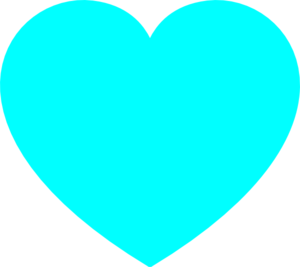 Blue Heart Clip Art at Clker.com - vector clip art online, royalty free ...