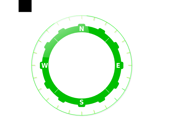 Green Compass Clip Art At Vector Clip Art Online Royalty Free And Public Domain