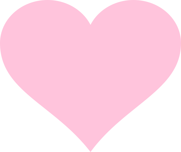Pink Heart Clip Art at Clker.com - vector clip art online, royalty free ...