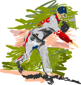 Baseball Clip Art at Clker.com - vector clip art online, royalty free ...