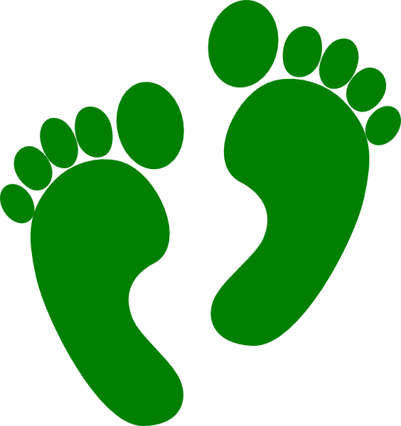 Clipart Left Foot