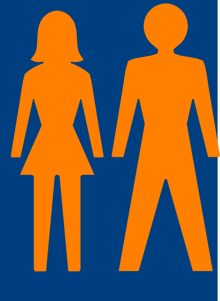 Man And Woman Heterosexual Icon Alternate Clip Art At
