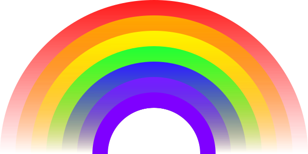 Rainbow Clip Art at Clker.com - vector clip art online, royalty free ...