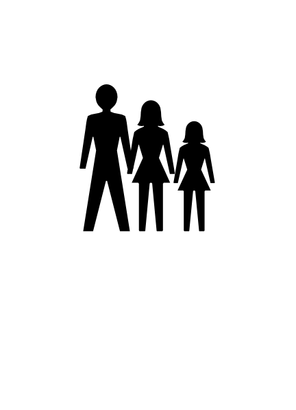Man And Woman Heterosexual Icon Alternate Clip Art At Vector Clip Art Online