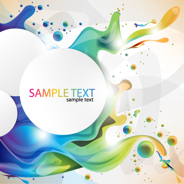 Colorful Paint Splashing Vector Art | Free Images at Clker.com - vector ...