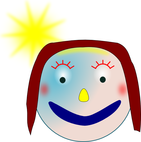 Smiley Girl Clip Art at Clker.com - vector clip art online, royalty ...
