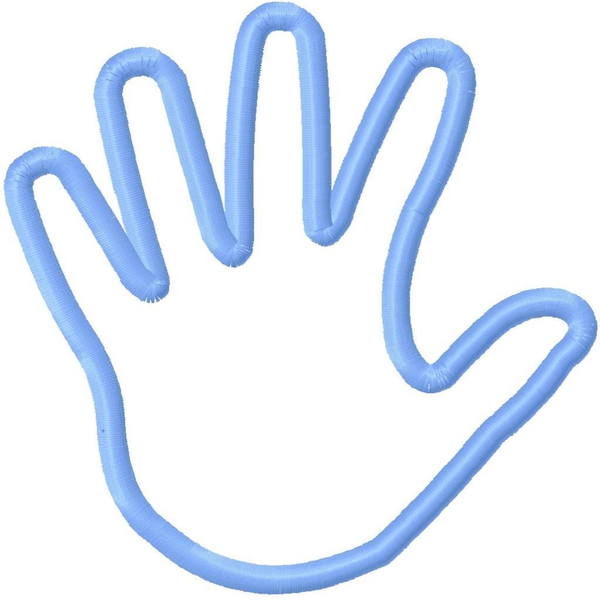 Outline Of Hand Clipart | Free Images at Clker.com - vector clip art ...