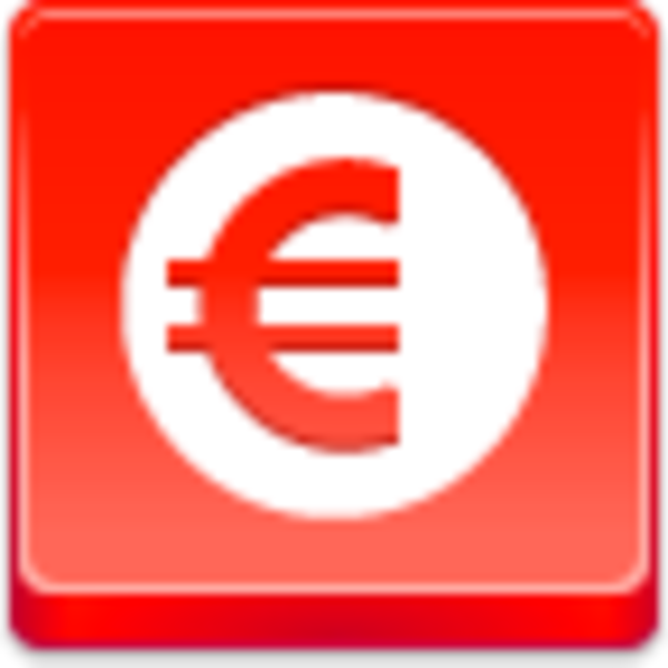 Free Red Button Icons Euro Coin | Free Images at Clker.com - vector ...