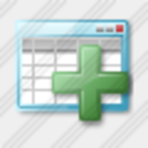 Icon Table Add | Free Images at Clker.com - vector clip art online ...