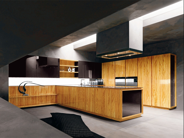 Luxury Contemporary Kitchens | Free Images at Clker.com - vector clip ...