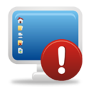 Computer Warning 7 | Free Images at Clker.com - vector clip art online ...